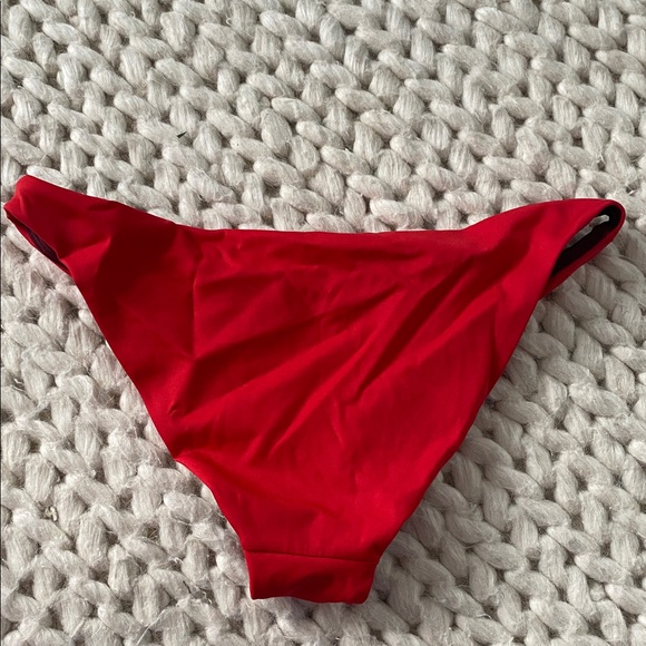 Left On Friday | Swim | Left On Friday Red Bikini Bottom | Poshmark
